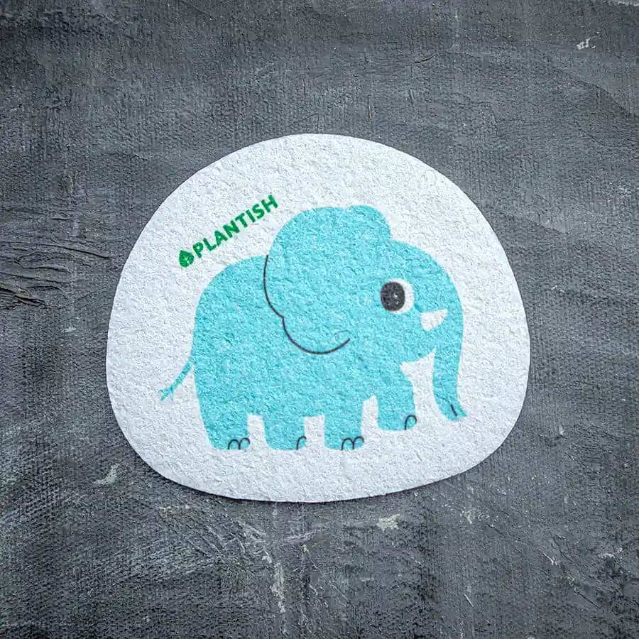 Elephant - Pop up Sponge – Plantish