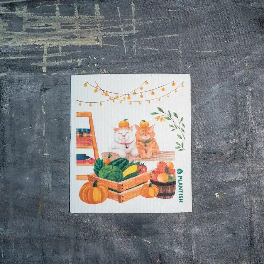 Cats - Swedish Sponge Cloth – Plantish